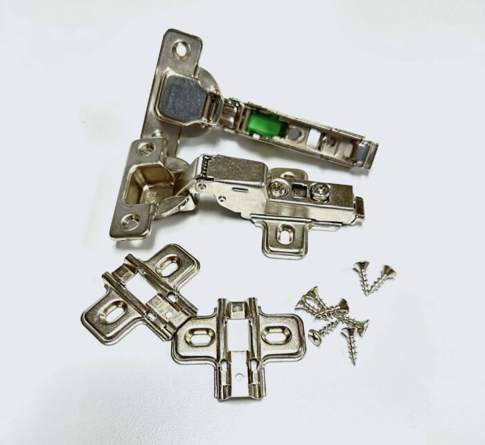 110° Soft-Close Half-Overlay Hinge - 2 Pack - Wood Technology